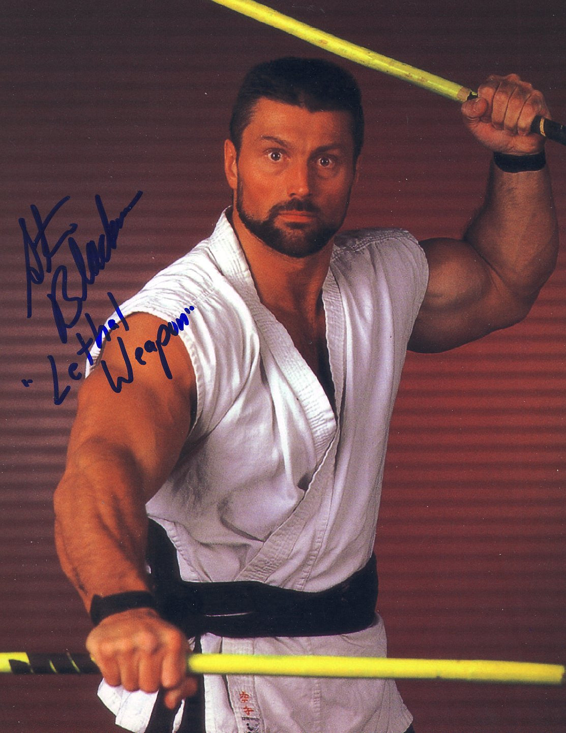 Steve Blackman - Autographed 8x10 Photo – ManiacJoe.com