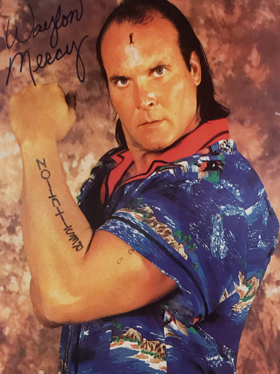 Waylon Mercy - Autographed 8x10 Promo Photo – ManiacJoe.com